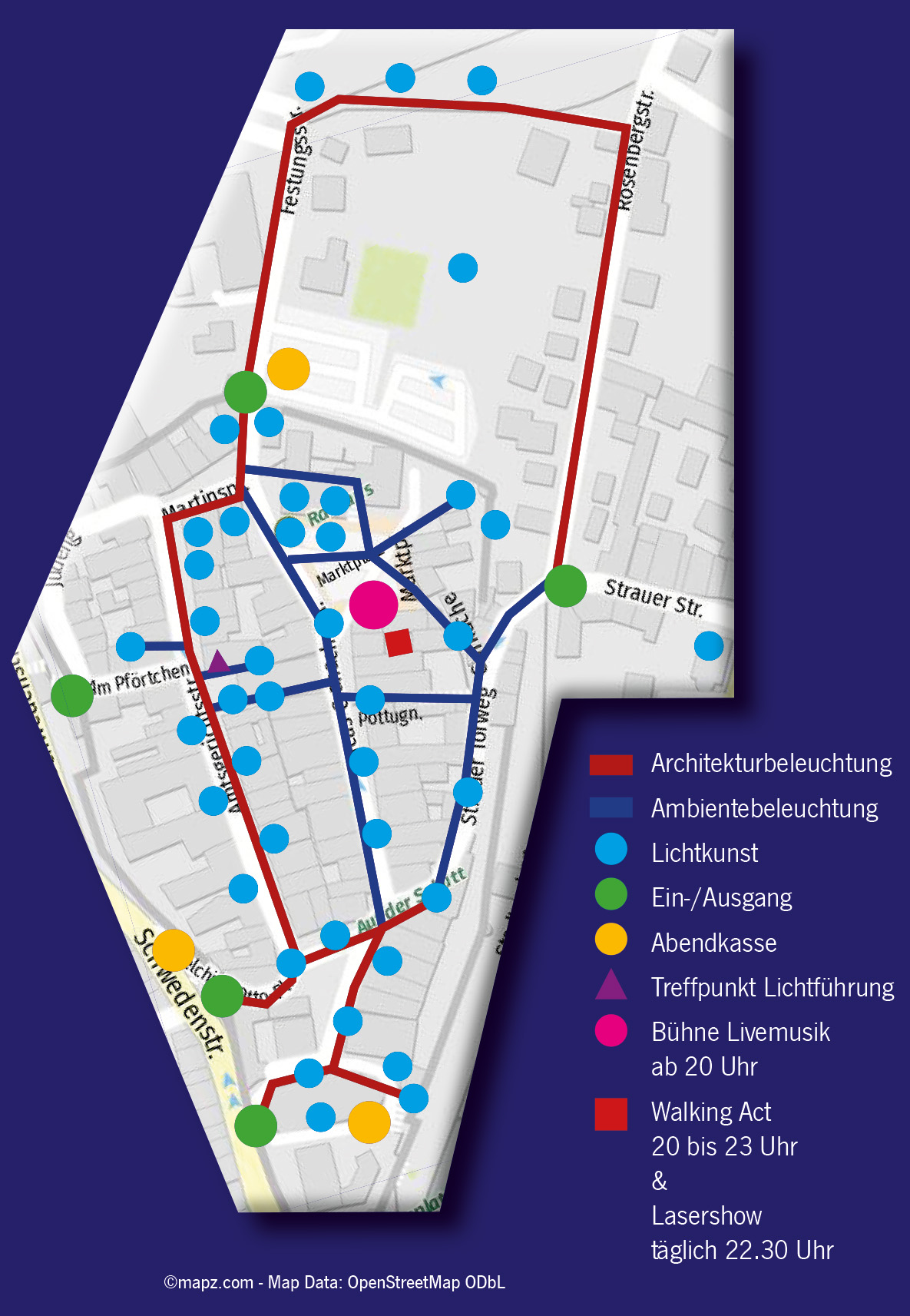 Lichtweg 2024KRONACH leuchtet 2024